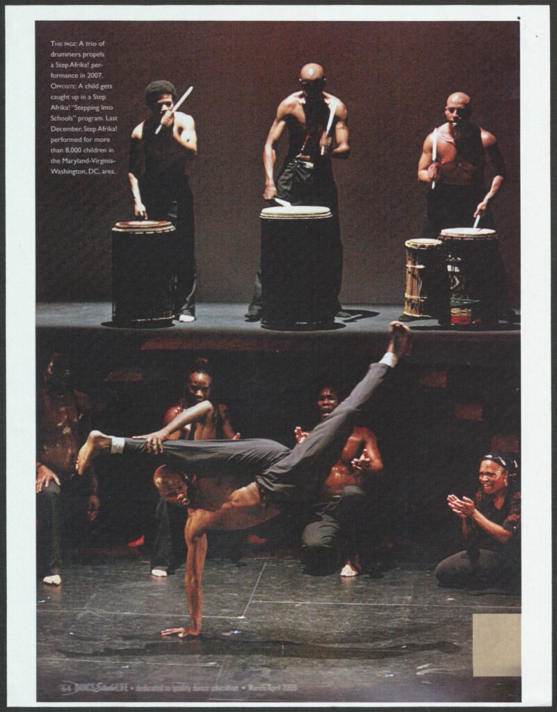Stepping Stone To College Dance Studio Life Profiles Step Afrika